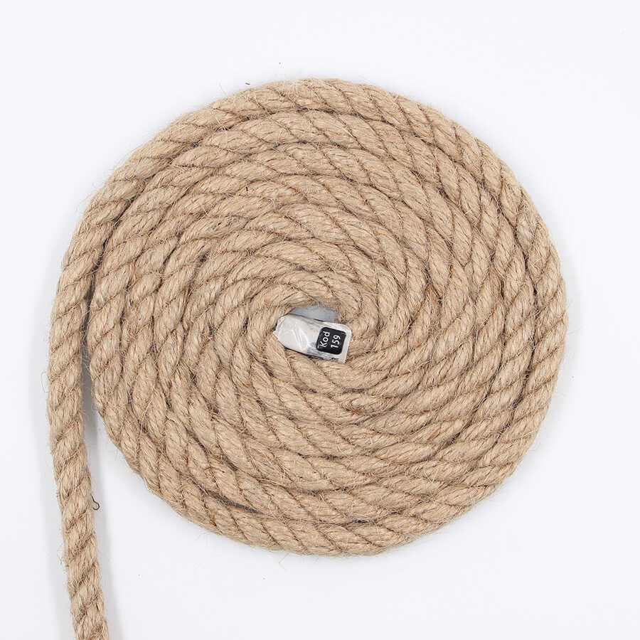 İpsan Jüt Halat İp 100cm.-8mm İPSAN